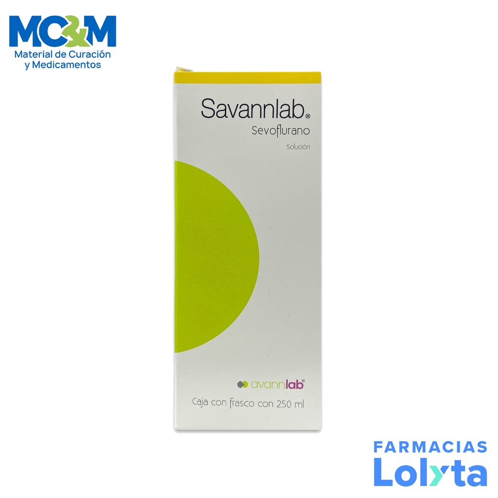 SEVOFLURANO SOL P/INHALACION 250 ML | Website MC&M